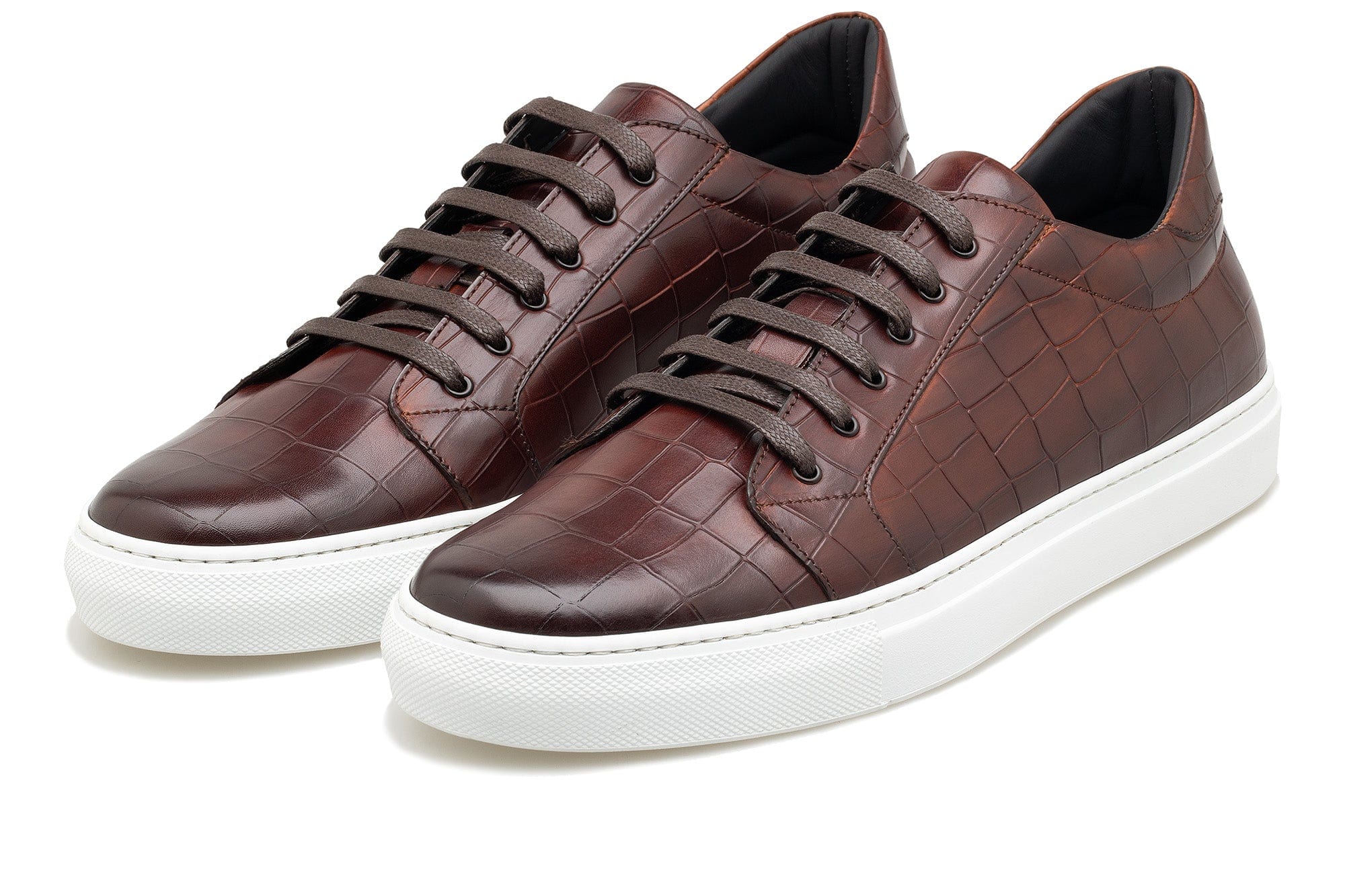 The Smith Low-Top Sneaker - Brandy Brunito Croc – Paul Evans